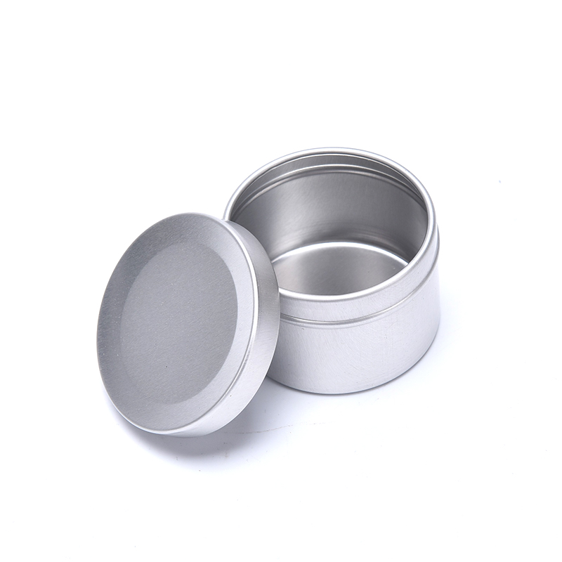 Custom solid color candle tins