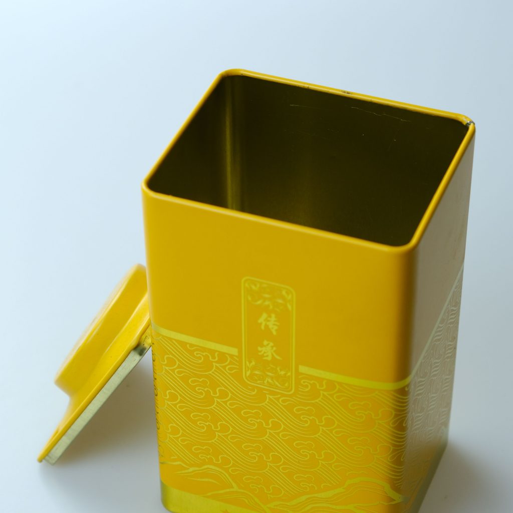 Custom wholesale tin tea cans
