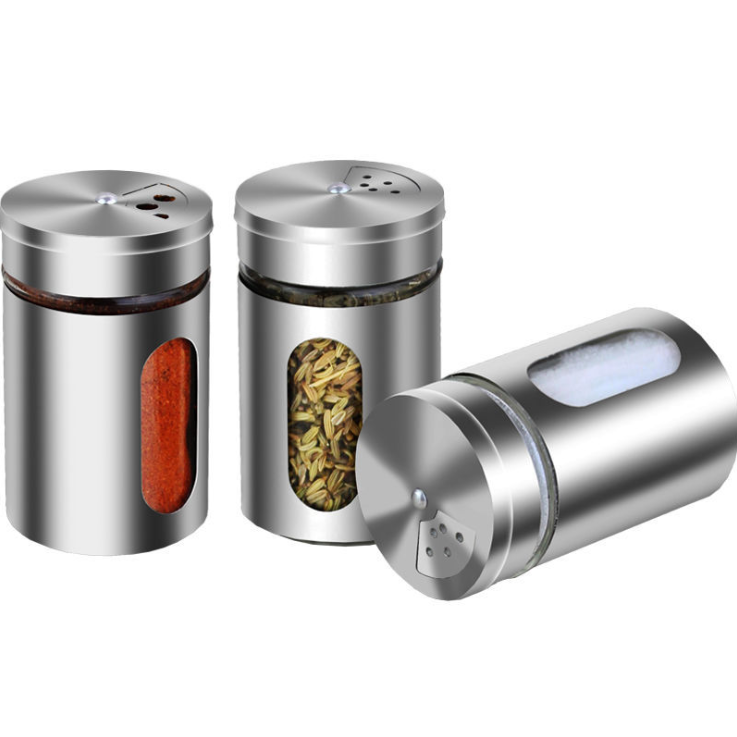 Kitchenware magnetic spice tins