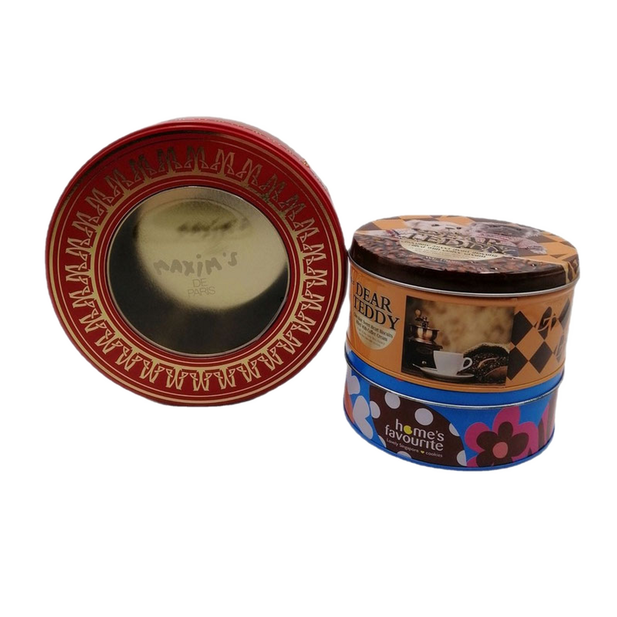 Metal packaging biscuit cookie tin