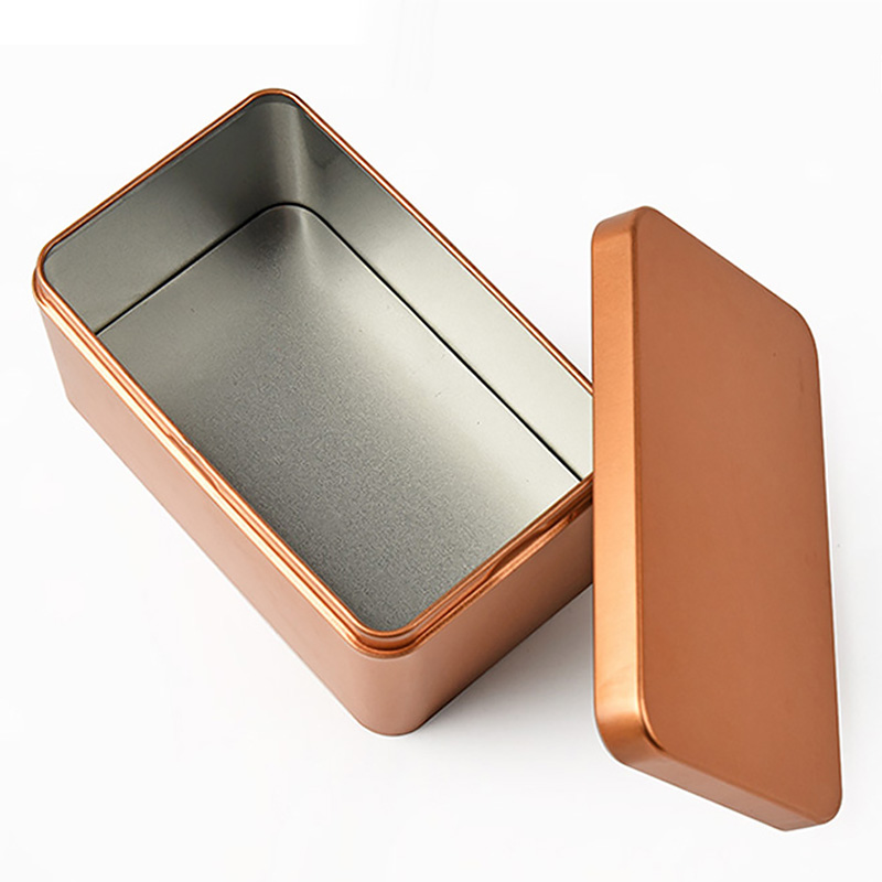 Rectangular cookie tin